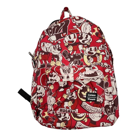 Loungefly | Bags | Loungefly Cuphead Mugman Anime Medium Backpack ...